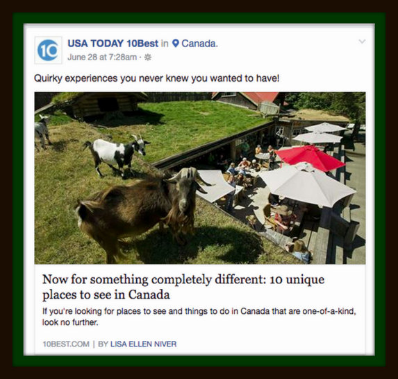 10 Unique Destinations for you in Canada